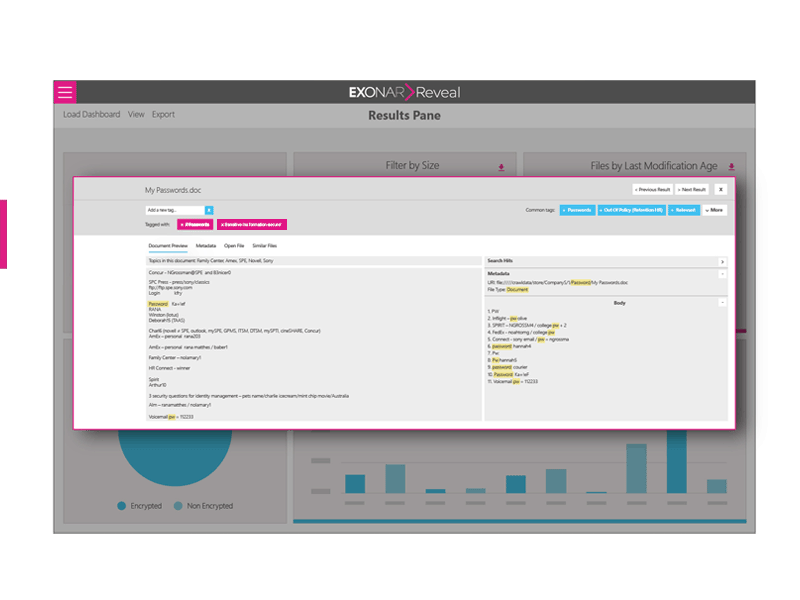 Exonar world leading data discovery software