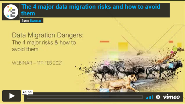 WEBINAR: The 4 major data migration risks and how to avoid them